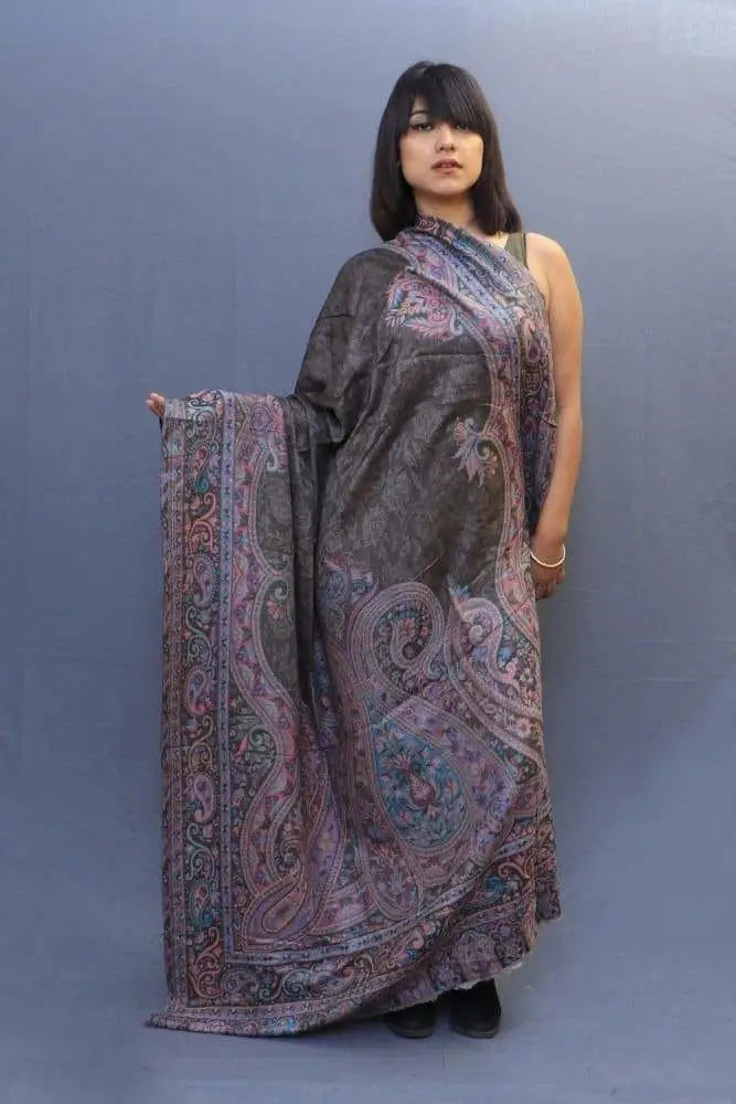 Kani Work Shawl | Buy Kashmiri Kani Work Shawls Online India